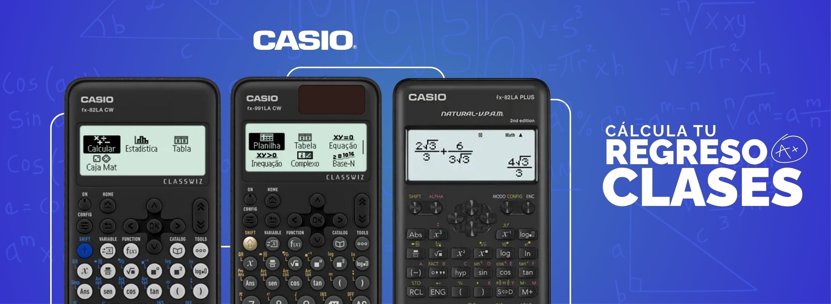 Calculadoras Cientificas – CasioStore operado por RW Dominicana